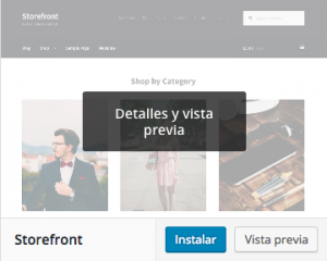 Instalar el tema Storefront de WooCommerce (gratis) | Dinapyme