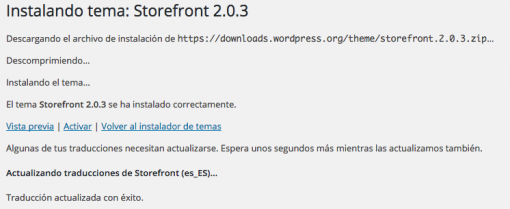 Instalar el tema Storefront de WooCommerce (gratis) | Dinapyme