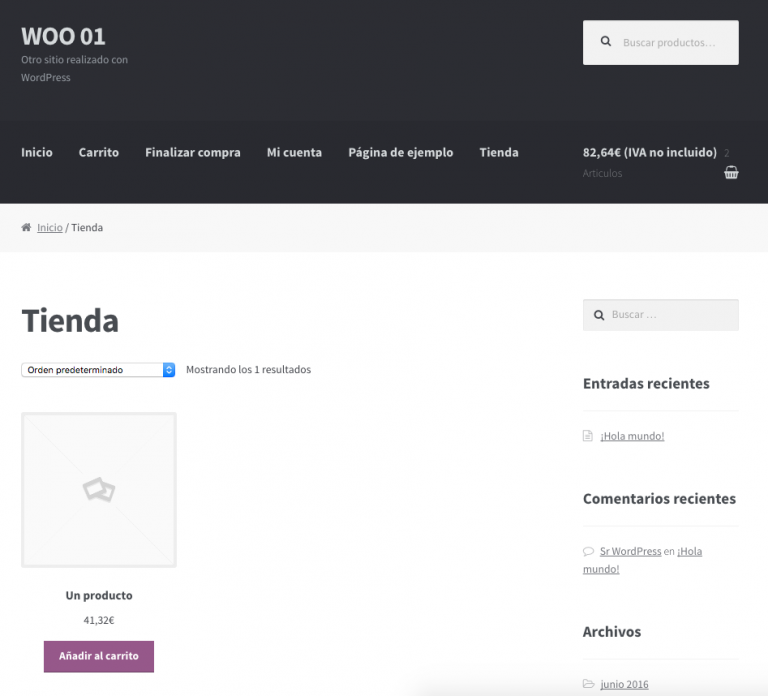 Instalar el tema Storefront de WooCommerce (gratis) | Dinapyme