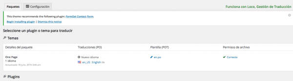 Traducir Temas y Plugins WordPress con Loco Translate | Dinapyme