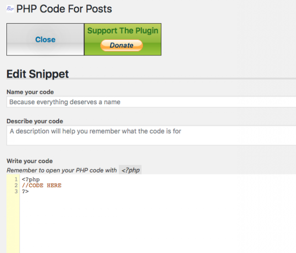 #35-. Añadir código PHP a nuestros posts de WordPress con un Plugin | Dinapyme